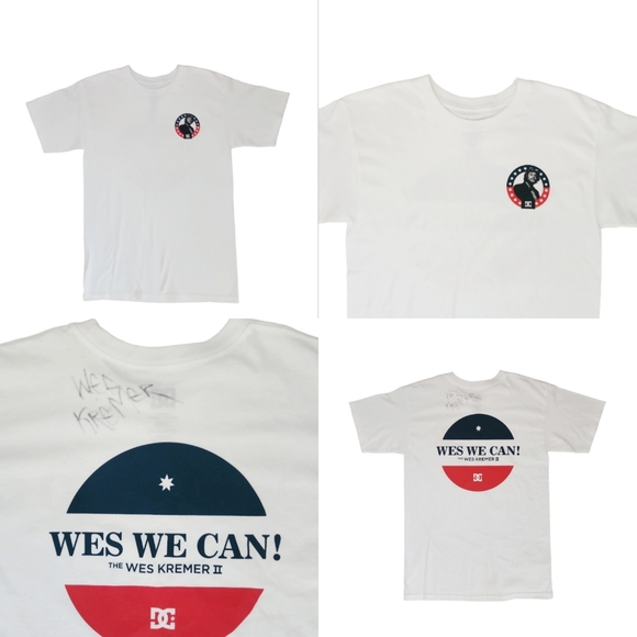 DC | Shirts | Rare Dc X The Wes Kremer Ii Wes We Can Signed Shirt ...